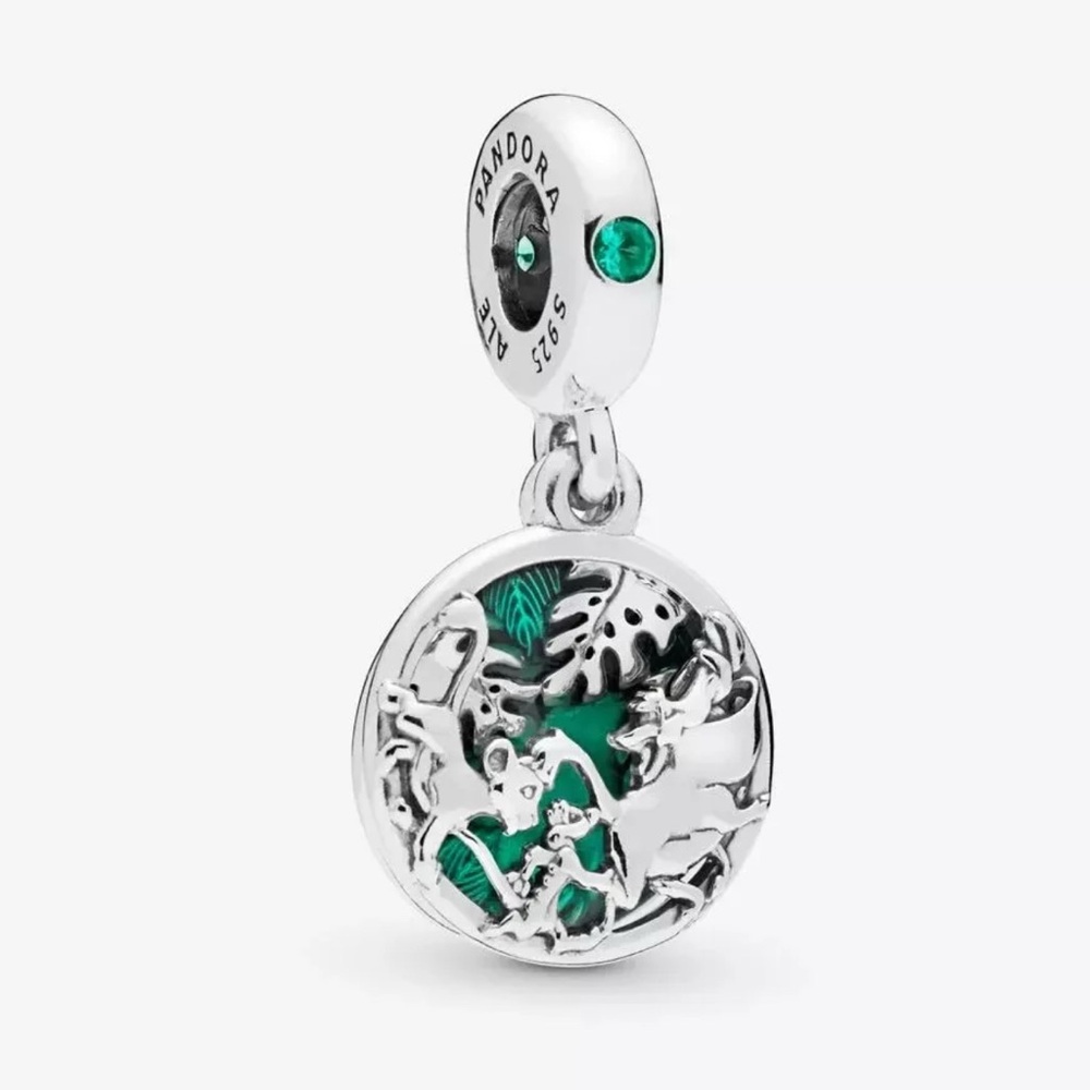 Pandora Disney Lion King Simba & Timon Dangle Charm F… - Gem